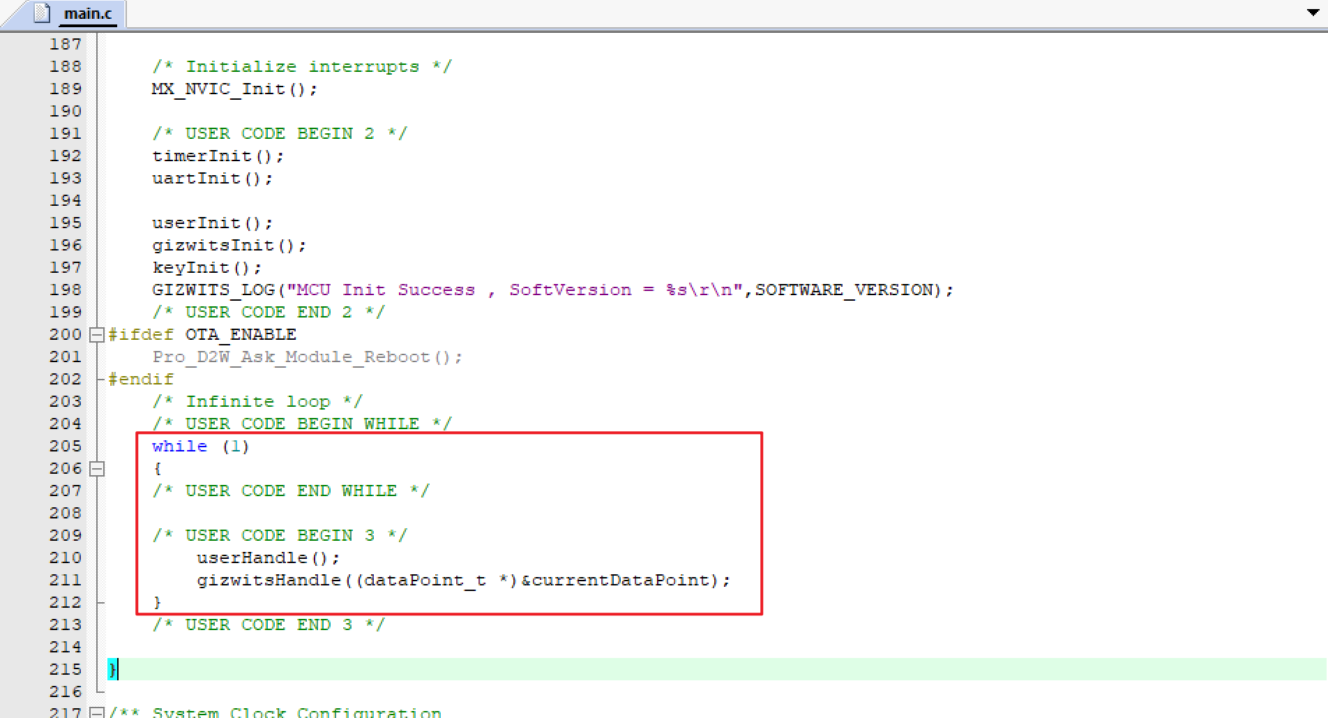 快速上手 MCU 自动代码生成功能 - Gizwits